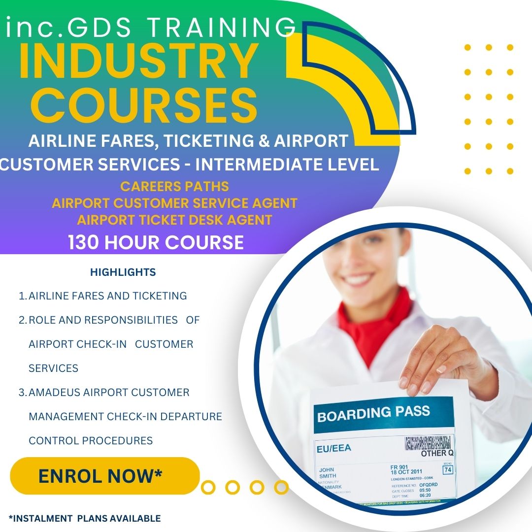 NEW - Airline Fares, Ticketing & Airport Customer Services - Intermedi ...